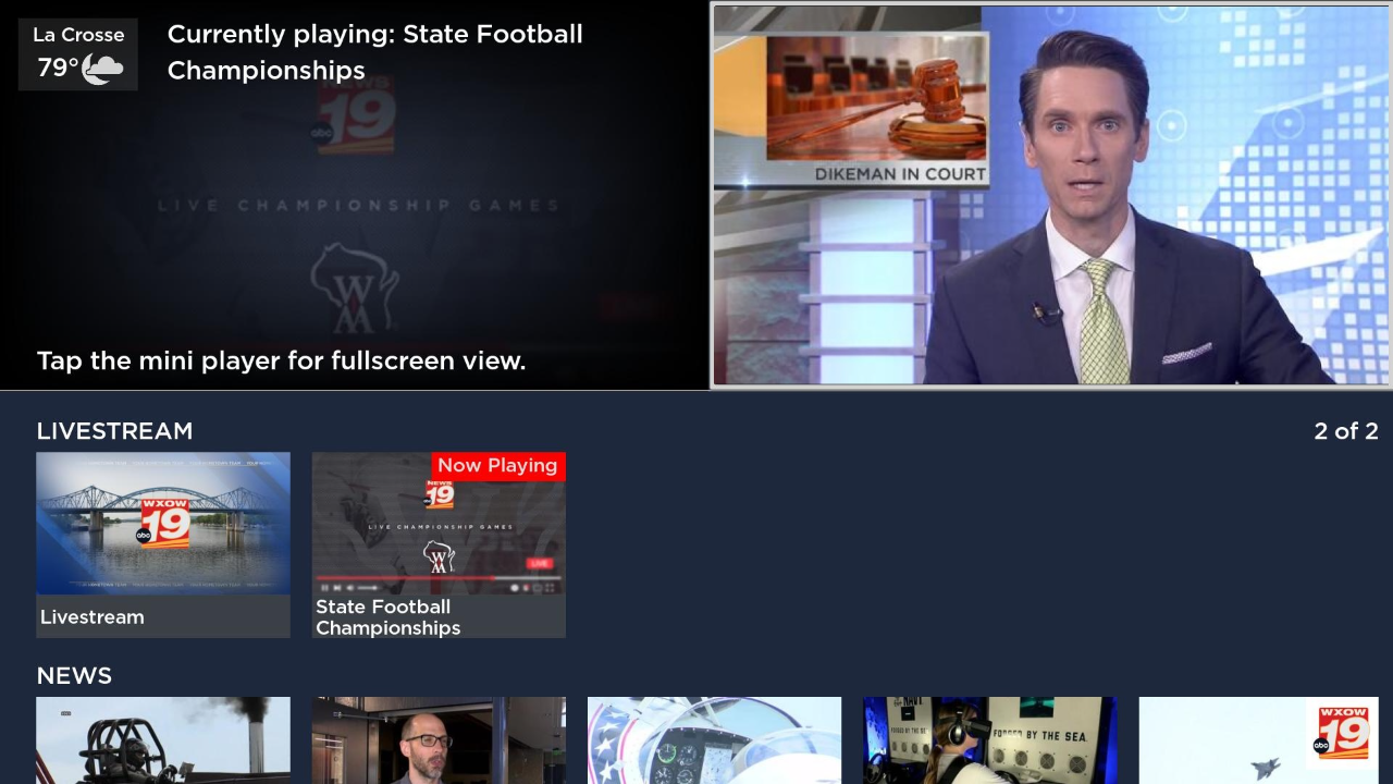 WXOW News 19 | TV App | Roku Channel Store | Roku