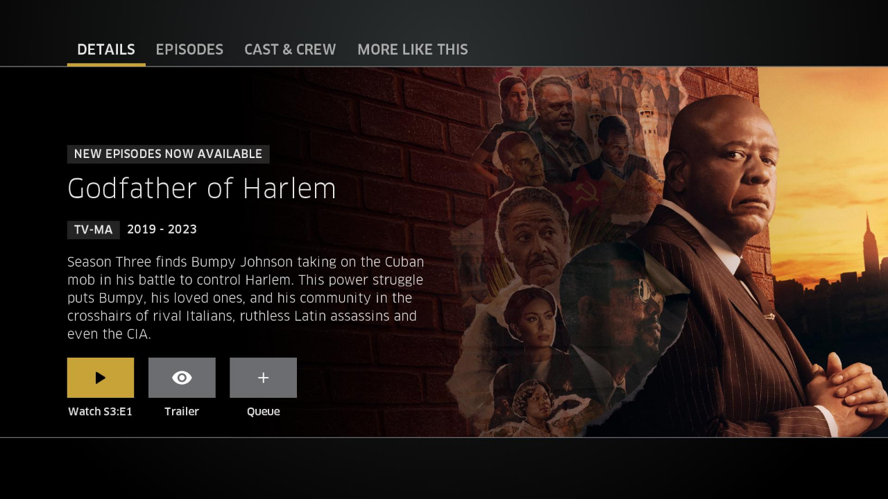 MGM+ | TV App | Roku Channel Store | Roku