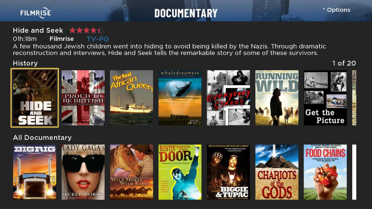 FilmRise Documentary | TV App | Roku Channel Store | Roku