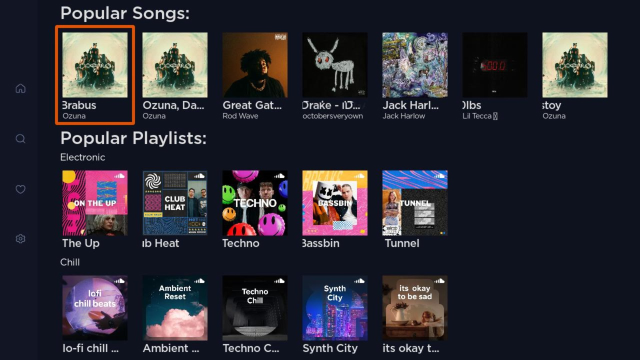 Music Player for Soundcloud | TV App | Roku Channel Store | Roku