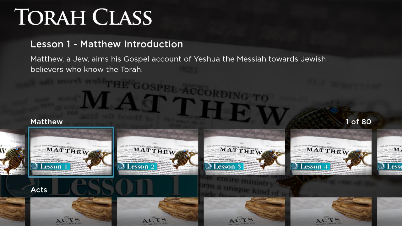 Torah Class | TV App | Roku Channel Store | Roku