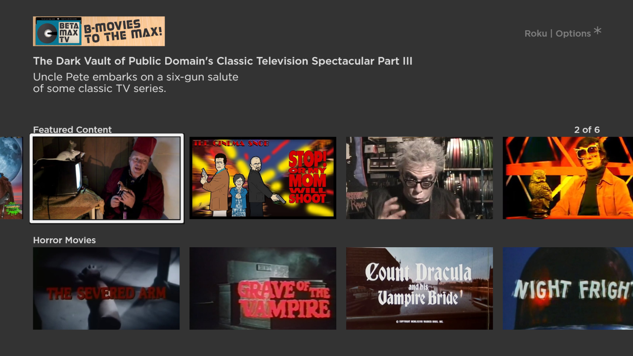 Beta Max TV | TV App | Roku Channel Store | Roku