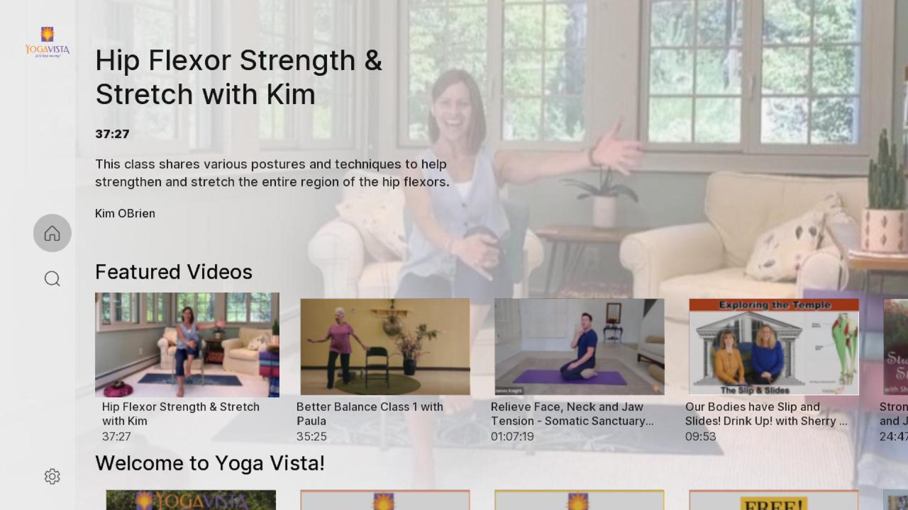 Yoga Vista | TV App | Roku Channel Store | Roku