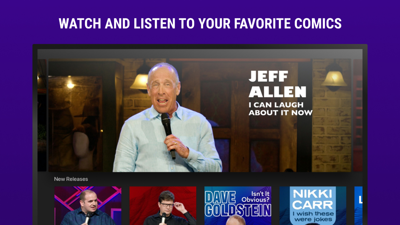 Dry Bar Comedy + | TV App | Roku Channel Store | Roku