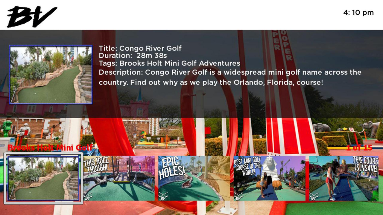 Brooks Holt Miniature Golf | TV App | Roku Channel Store | Roku