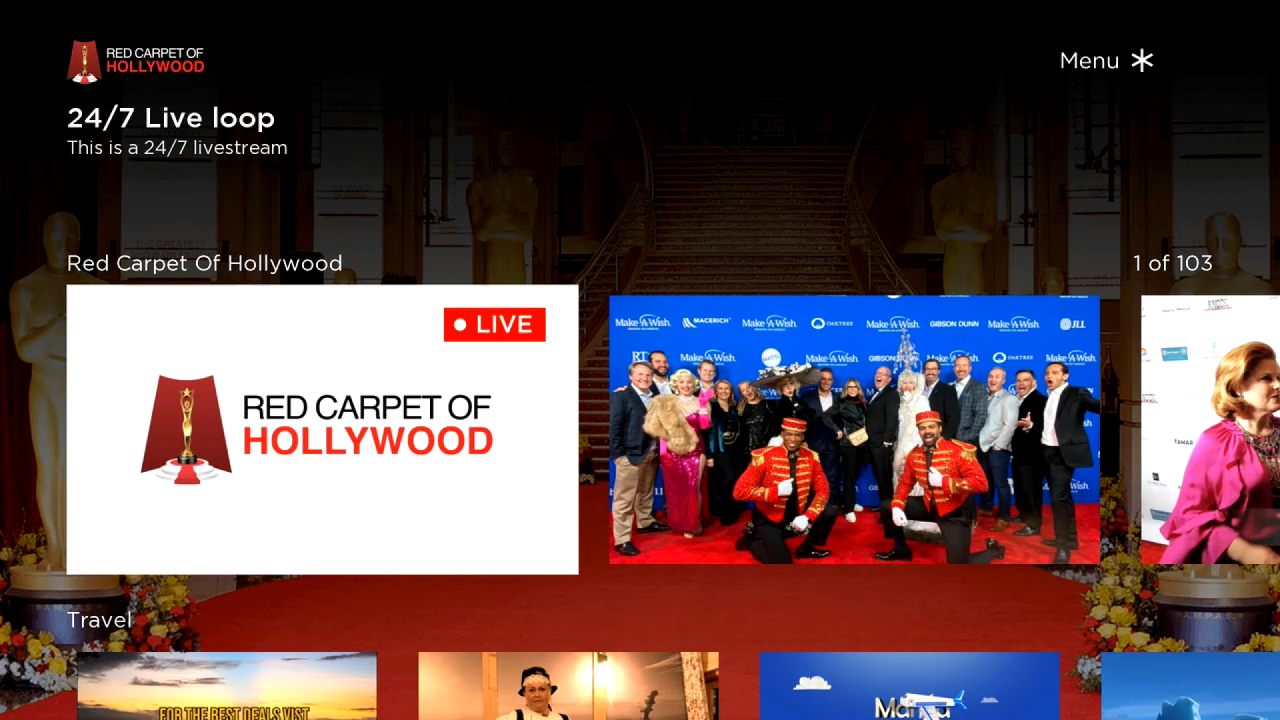 Red Carpet Of Hollywood | TV App | Roku Channel Store | Roku