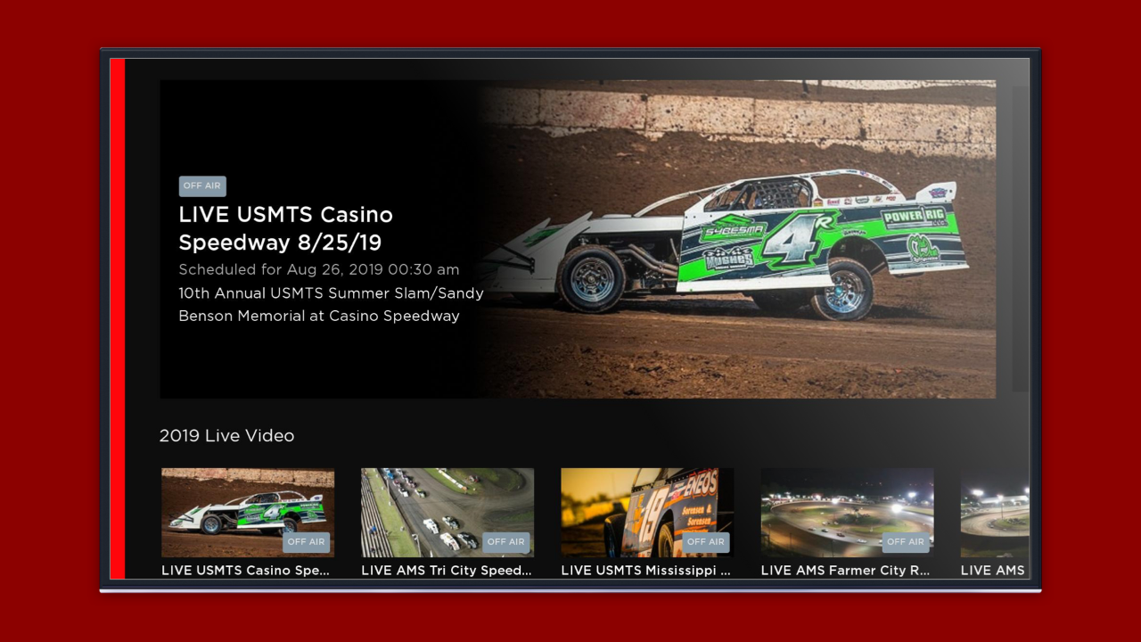 Racin Dirt TV | TV App | Roku Channel Store | Roku