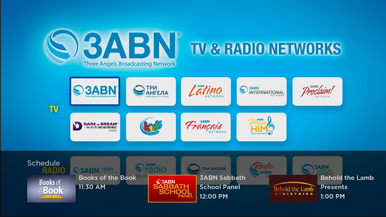 3ABN+ | Tienda de canales Roku | Roku