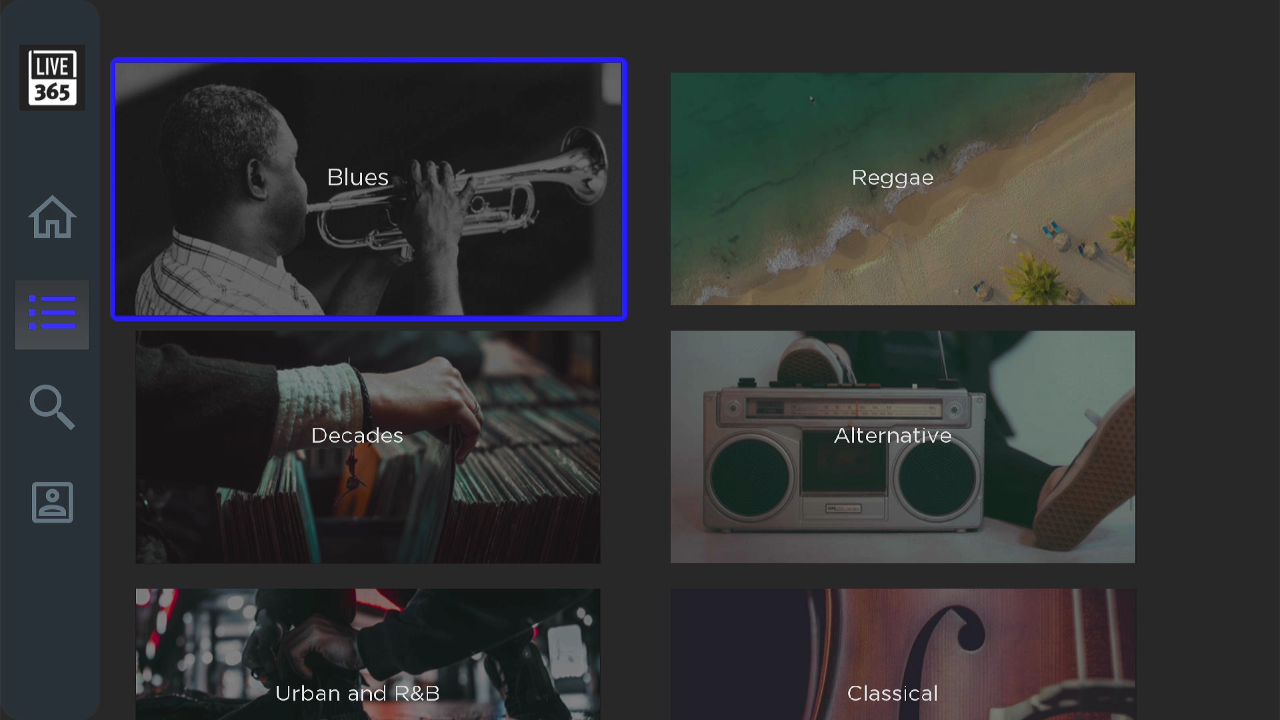 Live365 Radio - Music & Talk | TV App | Roku Channel Store | Roku