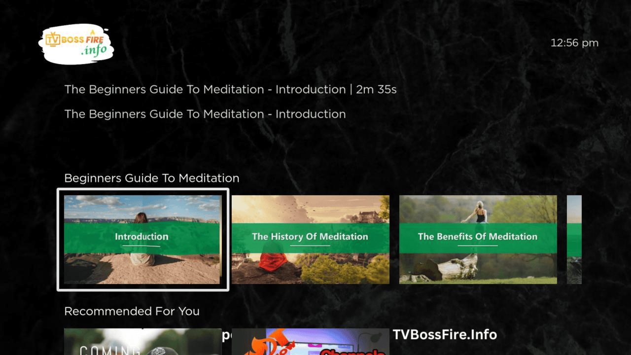 Beginners Guide To Meditation | TV App | Roku Channel Store | Roku