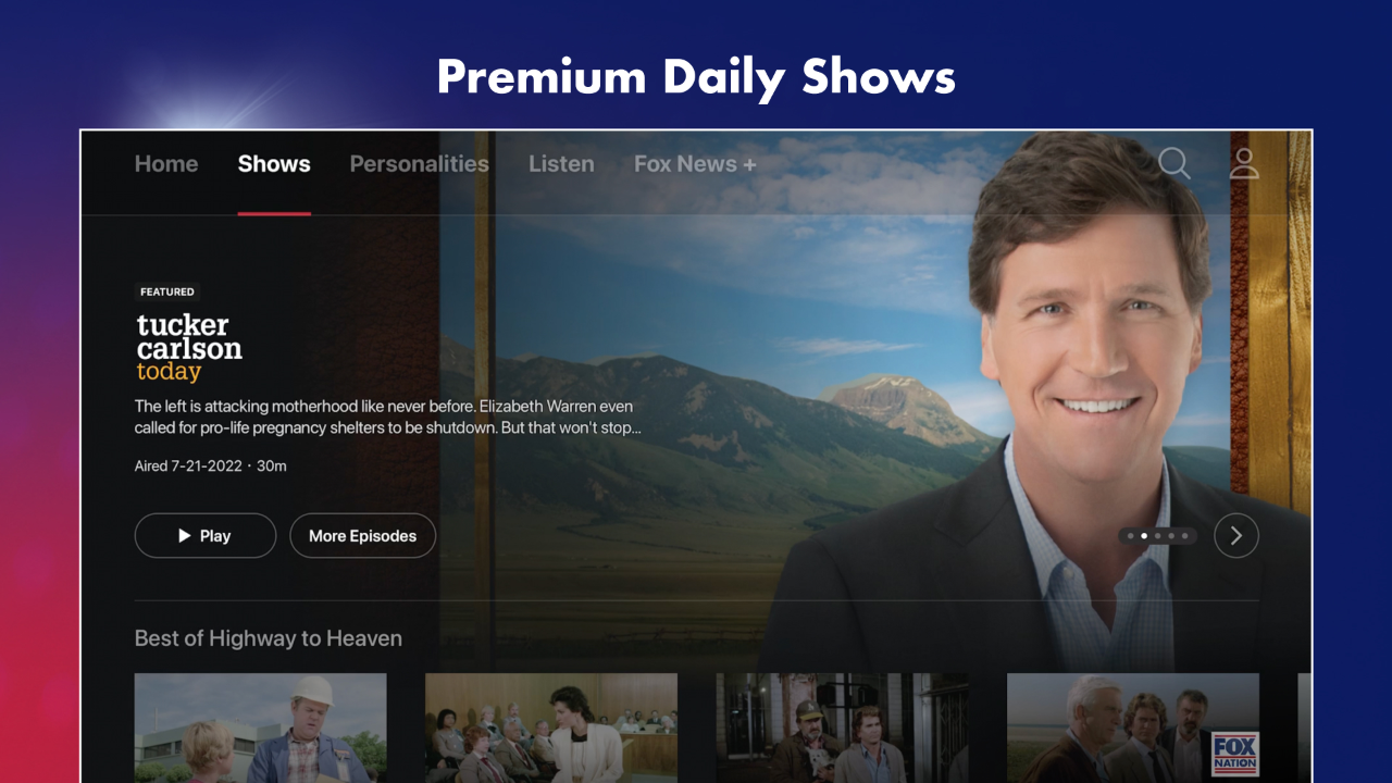 Fox Nation | TV App | Roku Channel Store | Roku