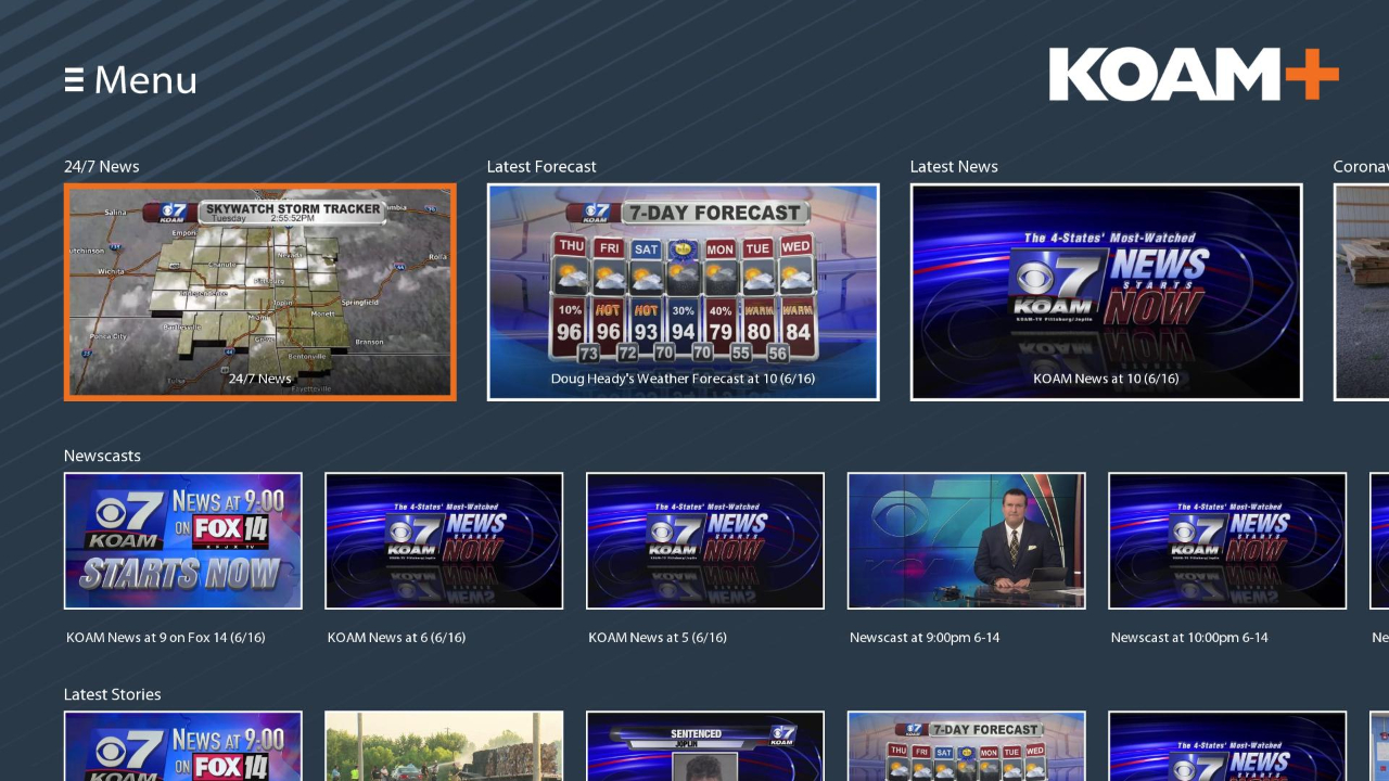 KOAM+ News Now | TV App | Roku Channel Store | Roku