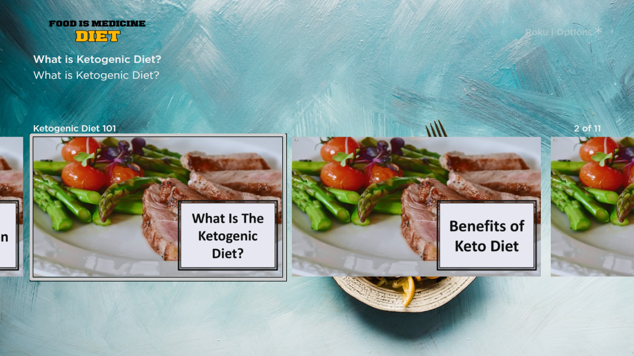 Food Is Medicine Diet | TV App | Roku Channel Store | Roku