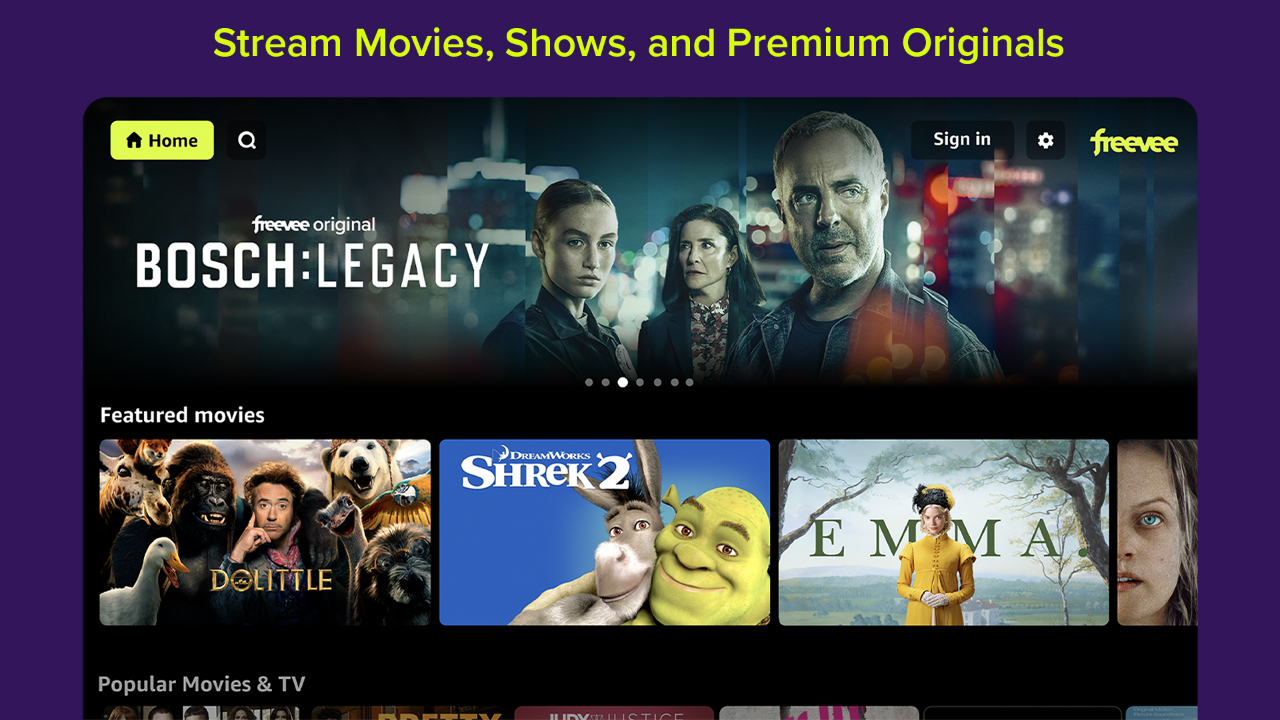 Freevee | TV App | Roku Channel Store | Roku