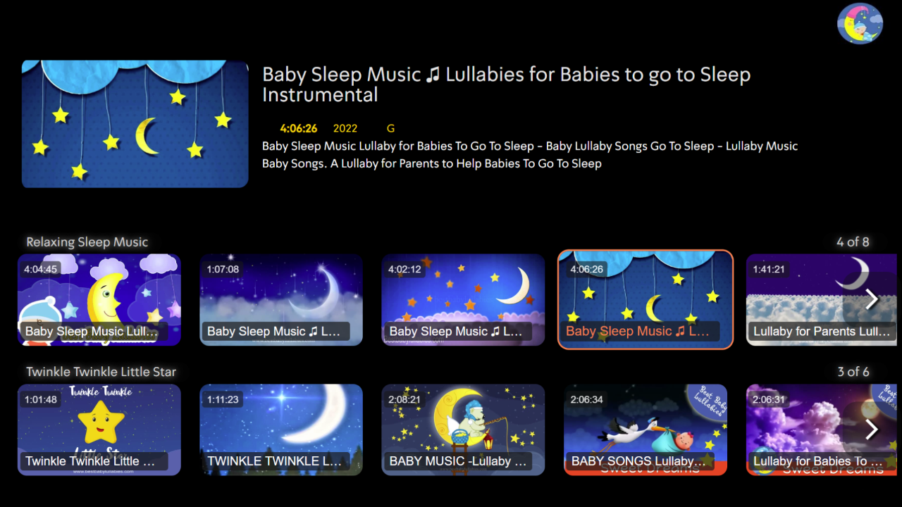 Best Baby Lullabies - Bedtime Music | TV App | Roku Channel Store | Roku