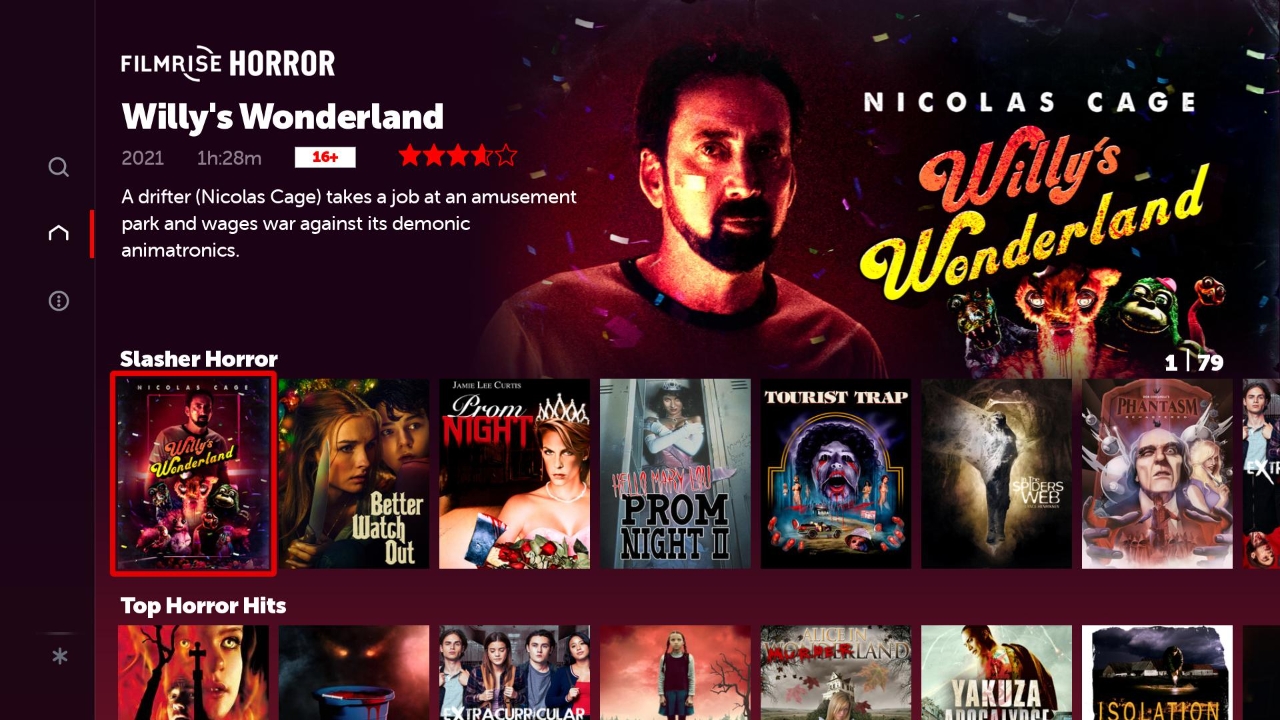 FilmRise Horror | TV App | Roku Channel Store | Roku