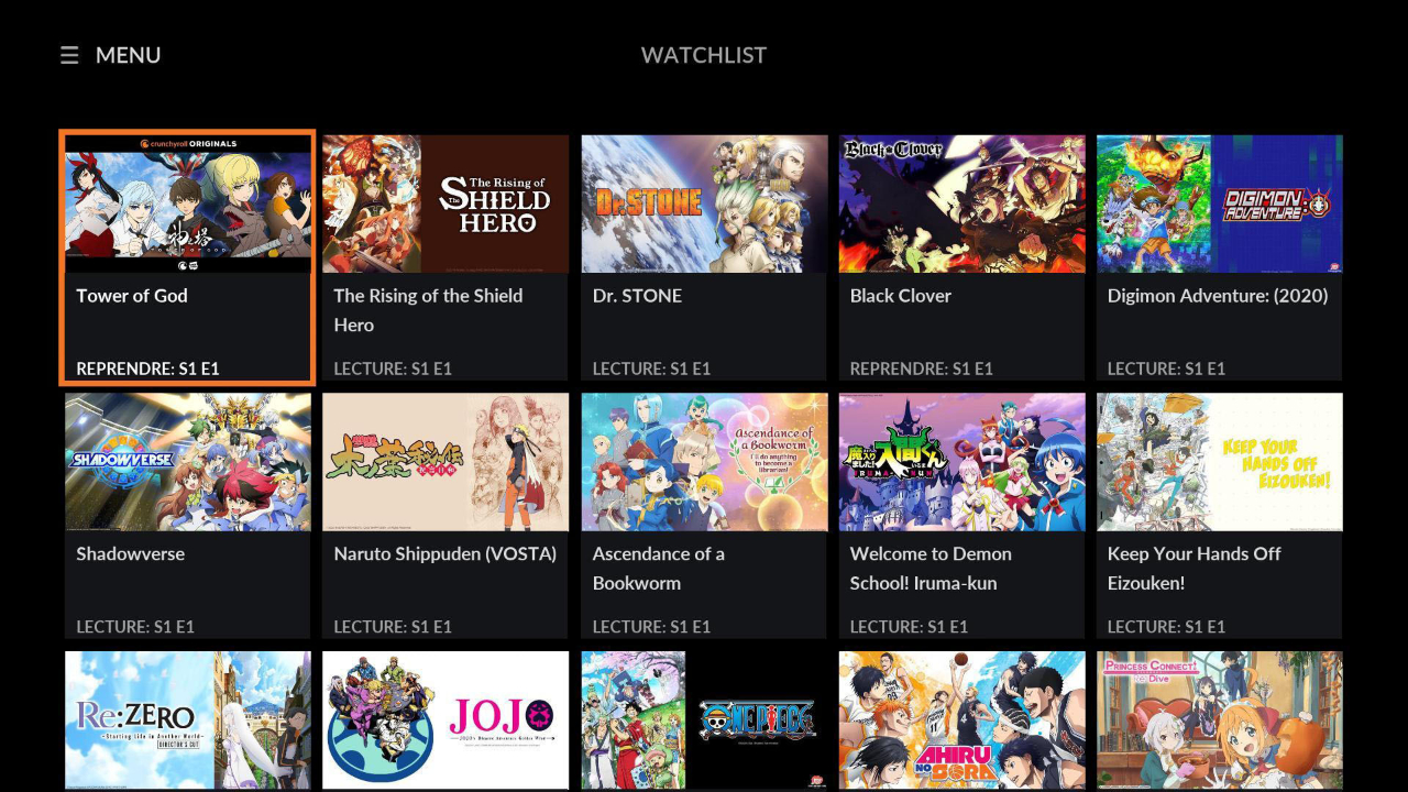 Crunchyroll | Channel Store de Roku | Roku