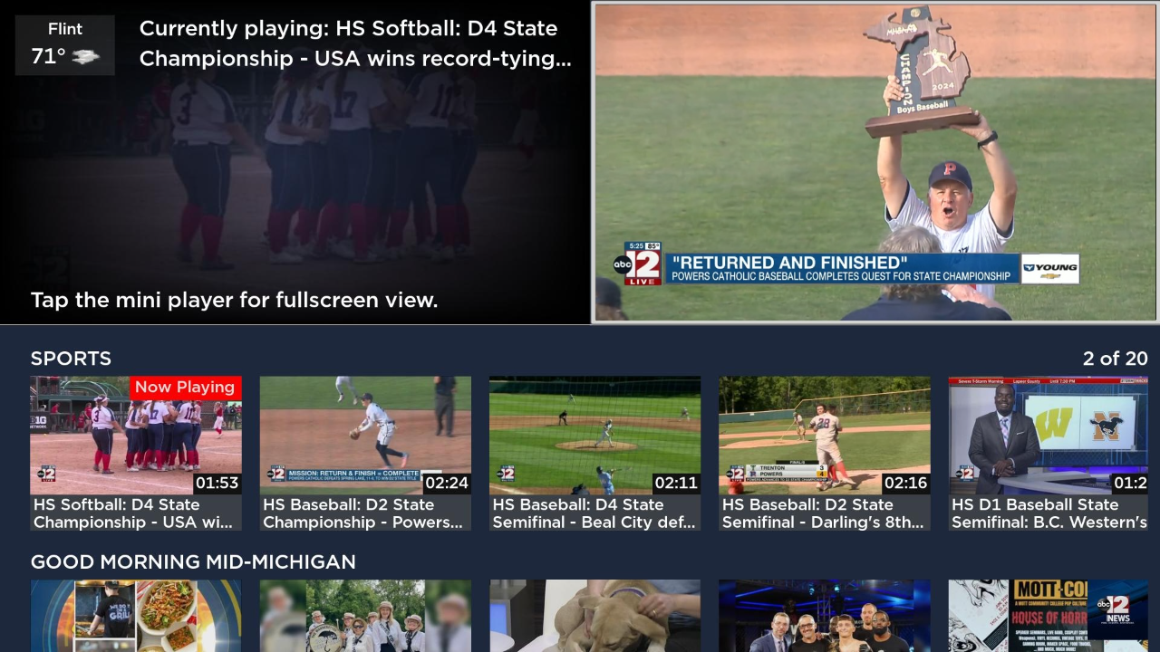 ABC12 News - WJRT | TV App | Roku Channel Store | Roku