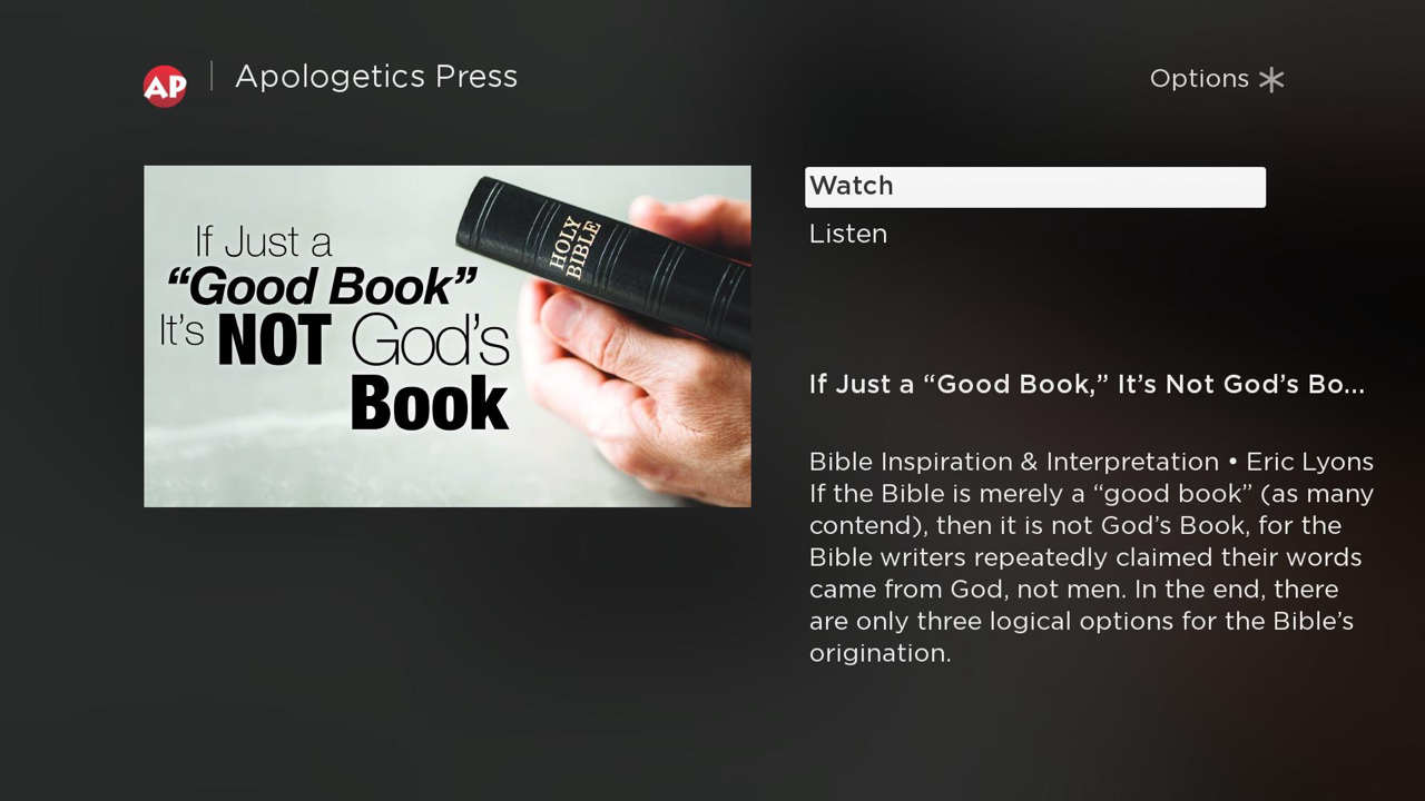 Apologetics Press | RK Guide