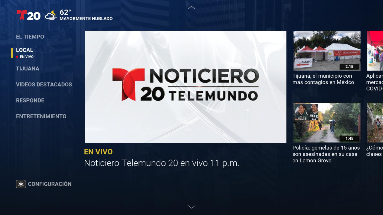 Telemundo 20 San Diego | TV App | Roku Channel Store | Roku