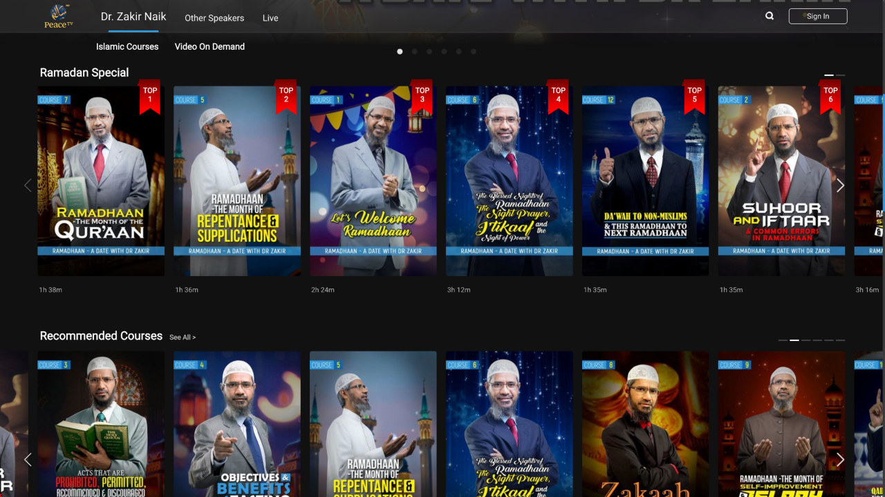 Peace TV | TV App | Roku Channel Store | Roku