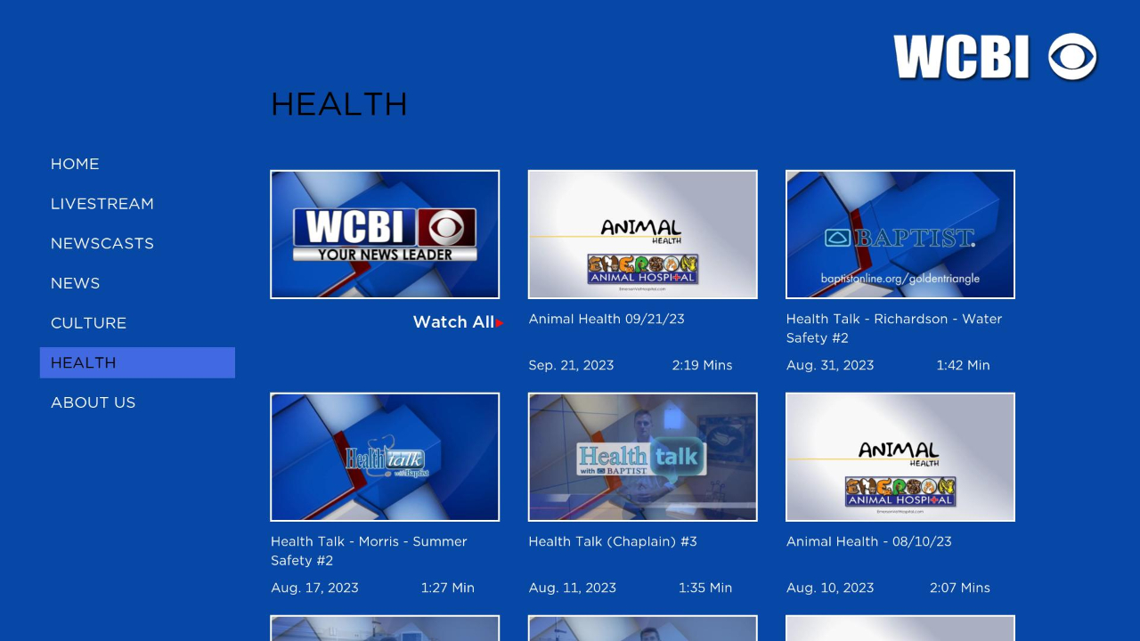 WCBI+ | TV App | Roku Channel Store | Roku