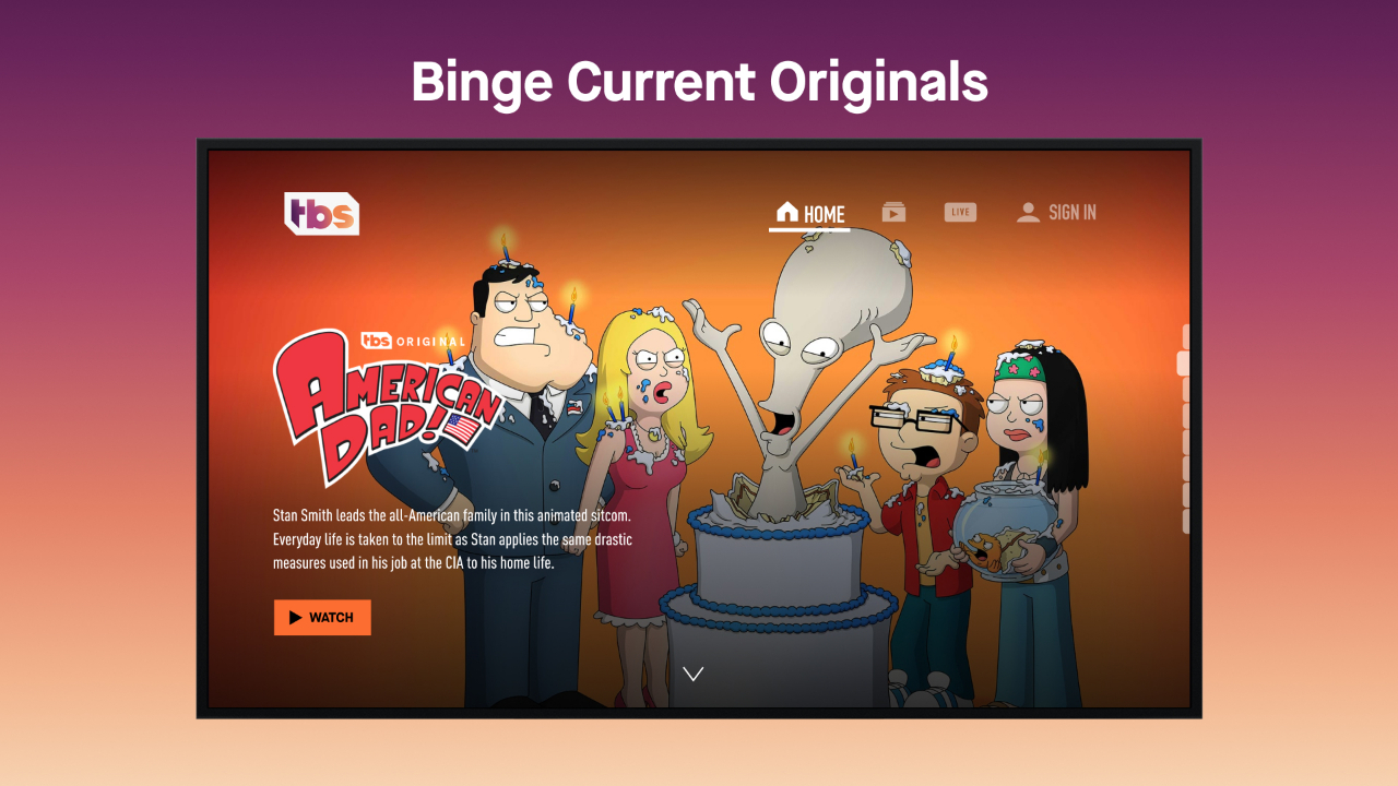 Watch TBS | TV App | Roku Channel Store | Roku