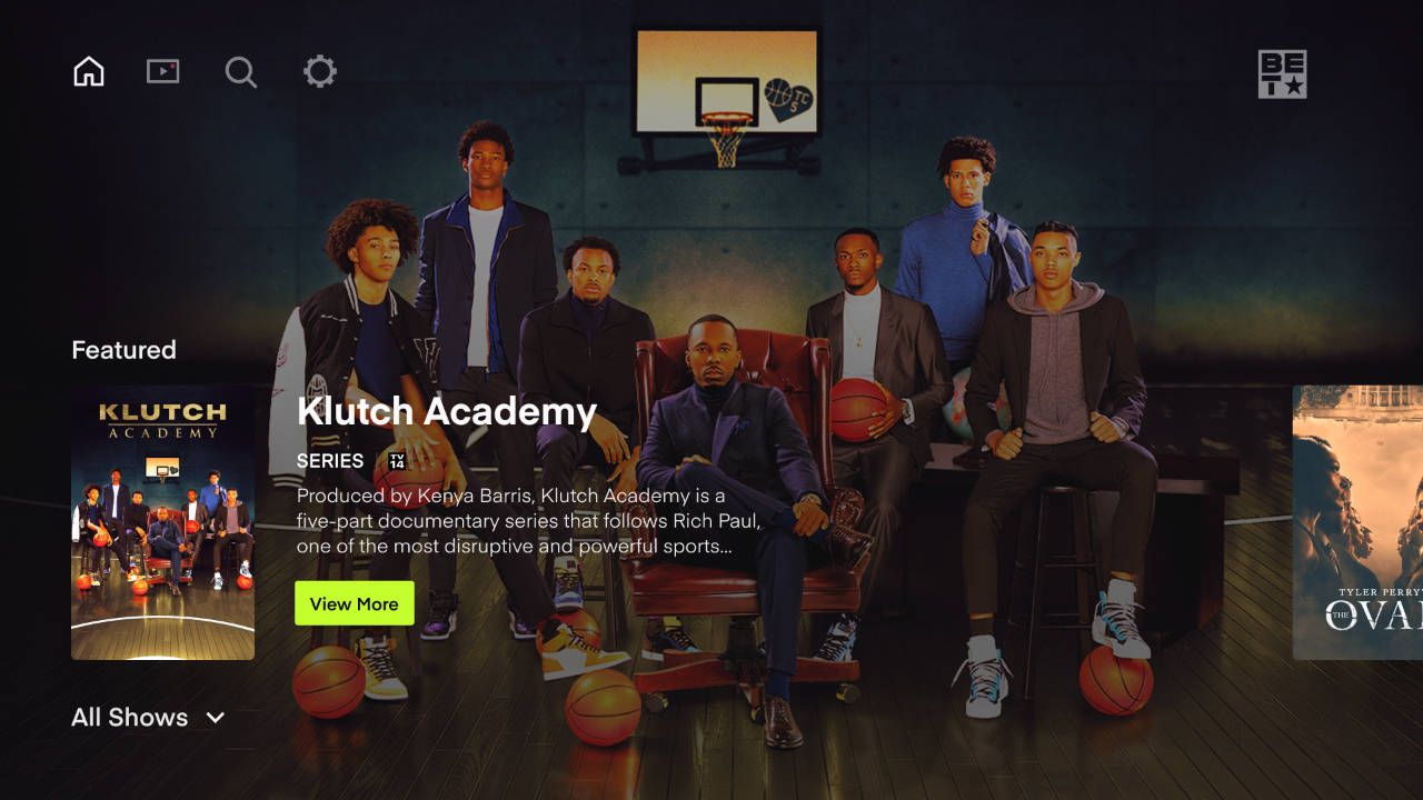 BET | TV App | Roku Channel Store | Roku