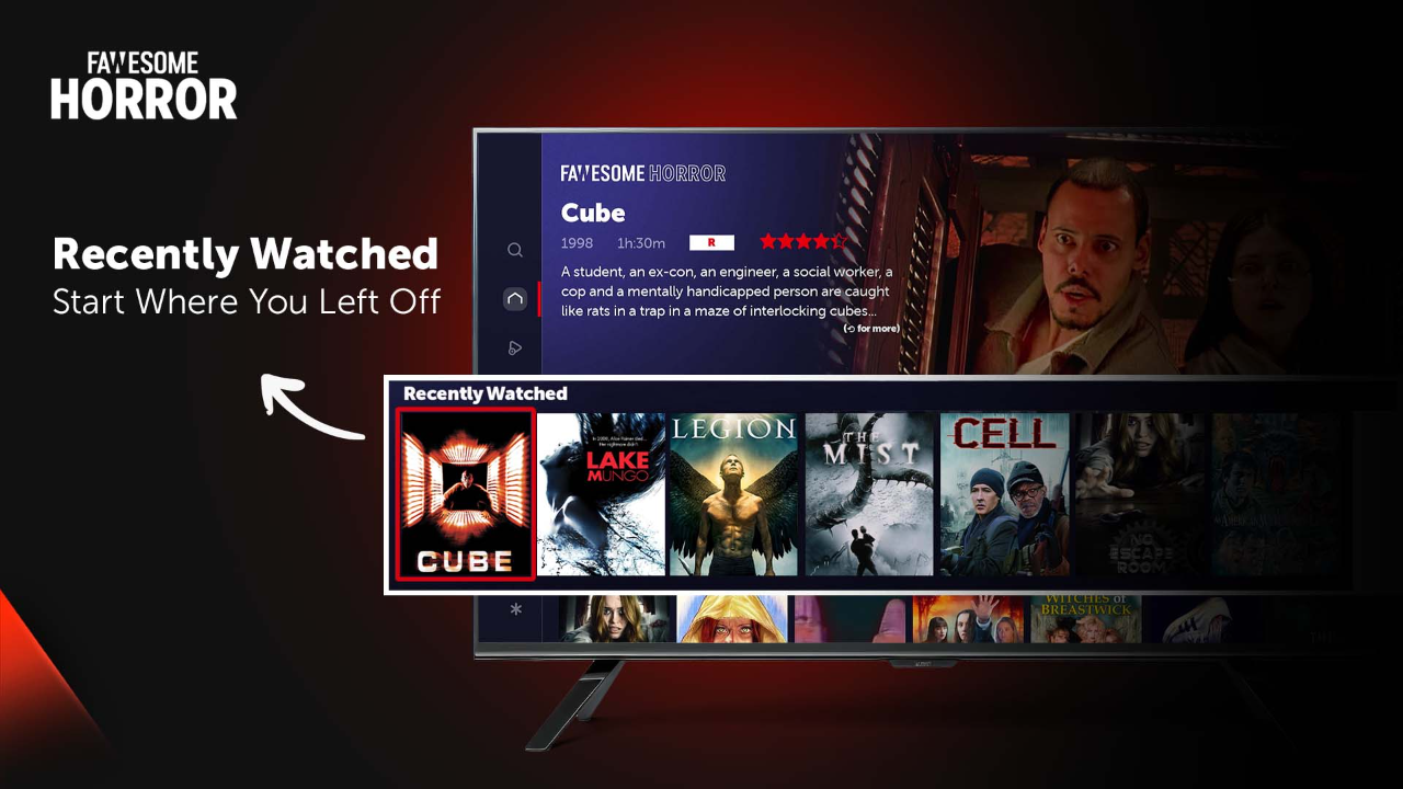 Horror Movies & TV by Fawesome | TV app | Roku Channel Store | Roku