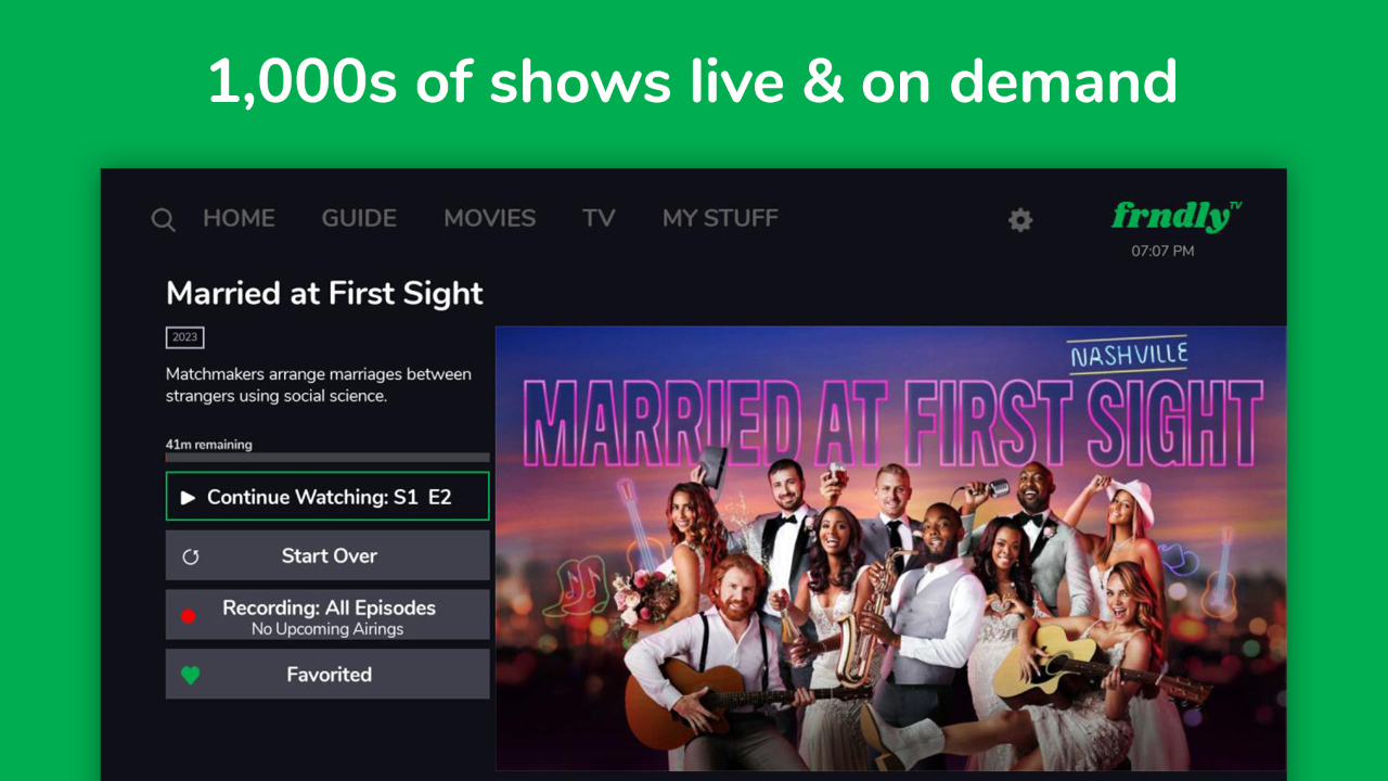 Frndly TV | TV App | Roku Channel Store | Roku