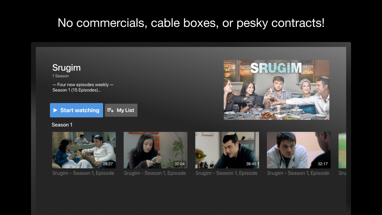 IZZY Stream Israel | TV App | Roku Channel Store | Roku