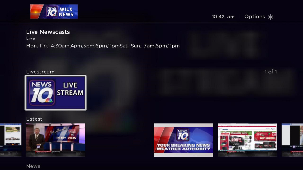 WILX News 10 | TV App | Roku Channel Store | Roku