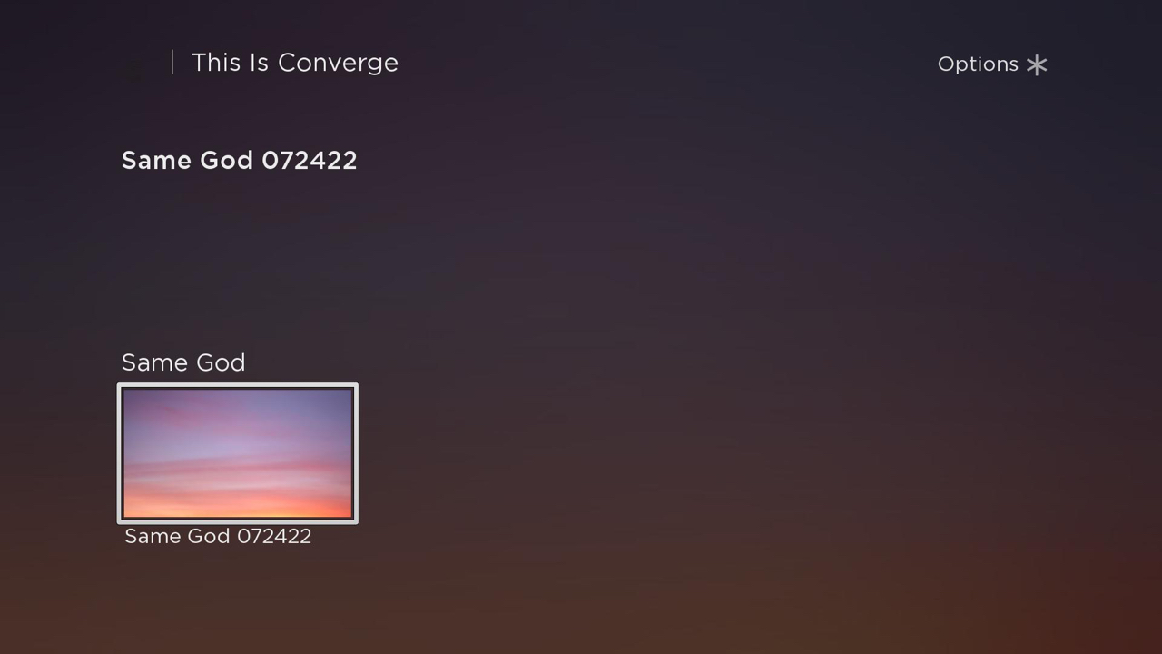 This Is Converge | TV App | Roku Channel Store | Roku
