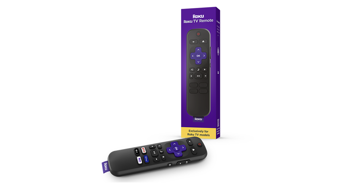 Universal Remote Control Big Button Roku TV Remote - Simplified ...