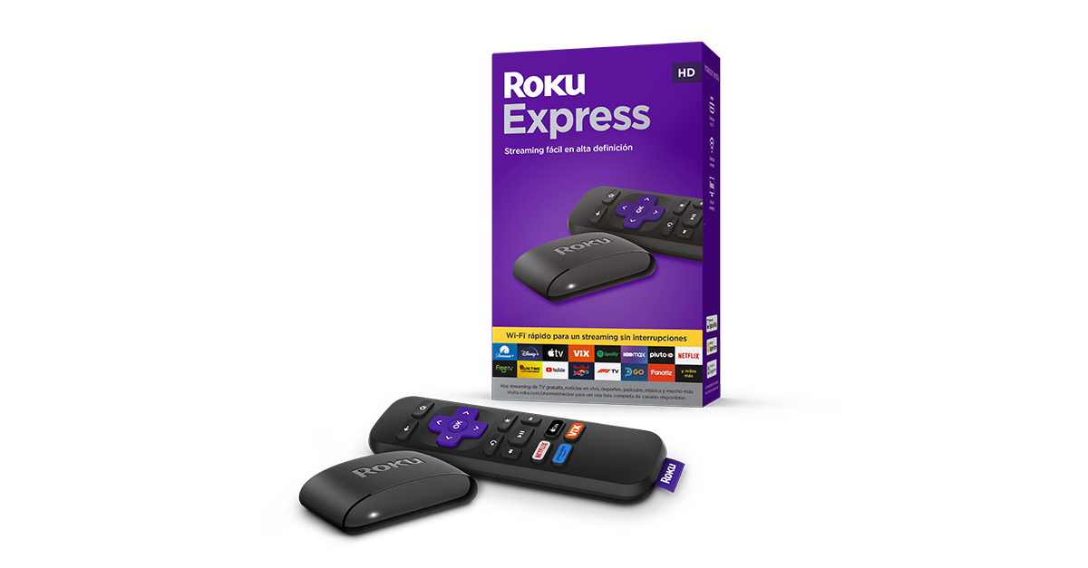 Roku Express | Poderoso streaming en HD. Bajo costo. | Roku México Roku Express | Poderoso streaming en HD. Bajo costo. | Roku México
